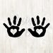 Handprint Heart Png, Kid Handprint Png, Handprint Clipart Png ...