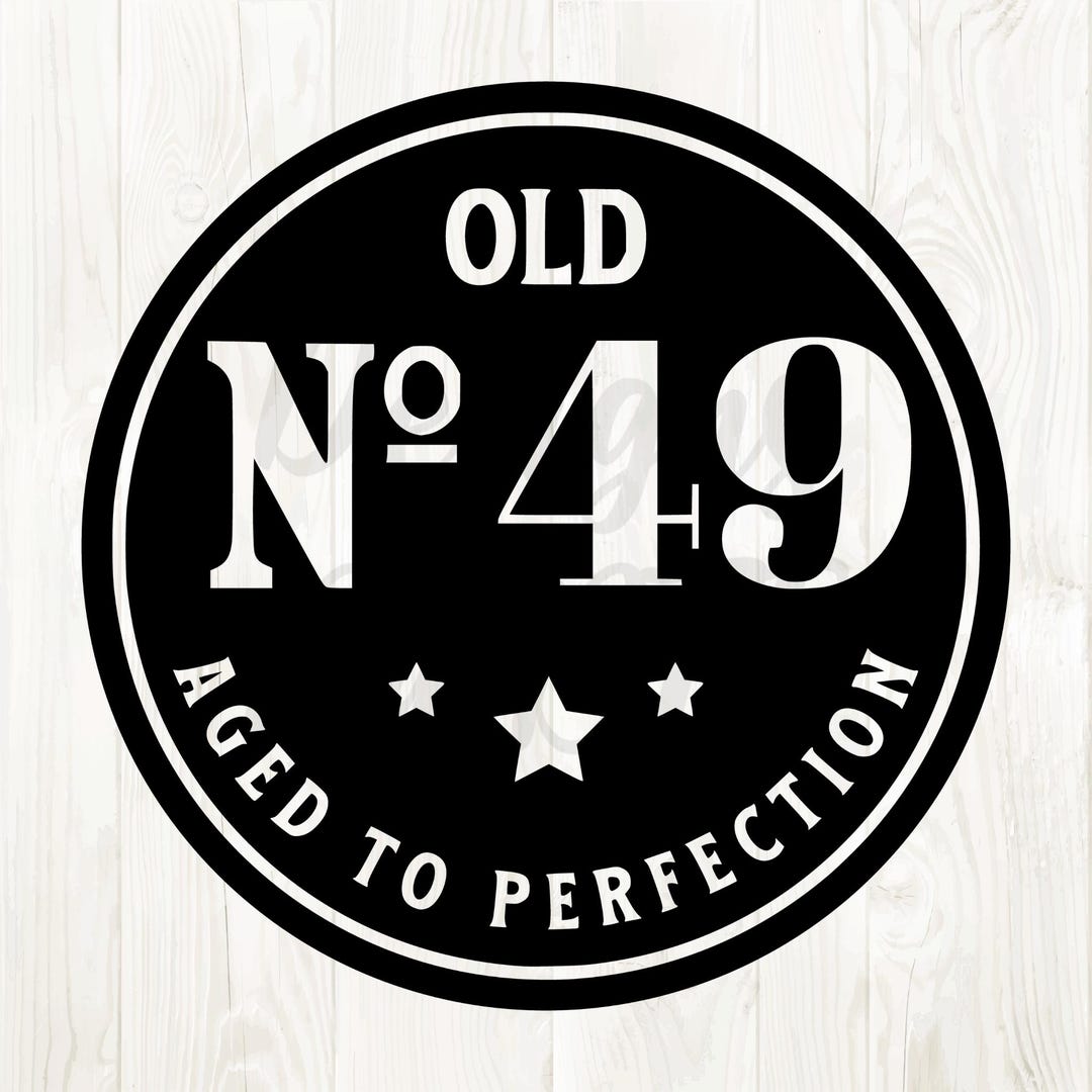 49th Birthday Svg, 49th Birthday Svg Design, 49th Birthday Svg File ...