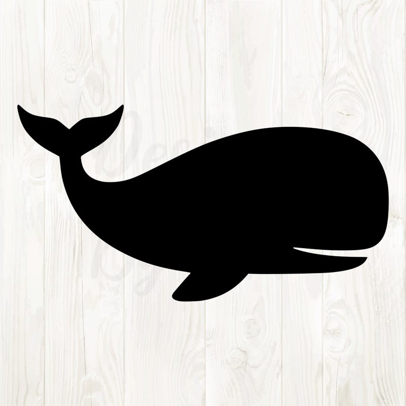 Whale Cut Out - Etsy