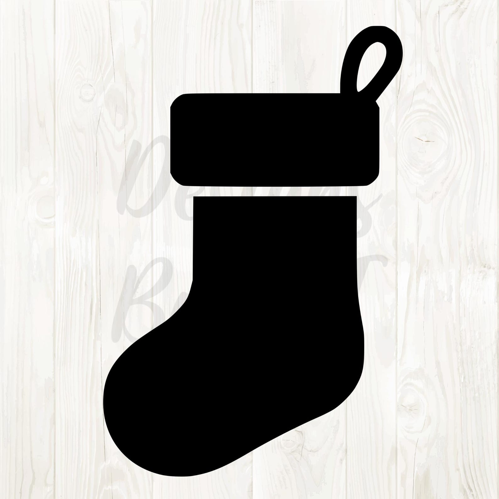 Stocking Svg, Stocking Clipart, Christmas Stocking Png, Christmas ...
