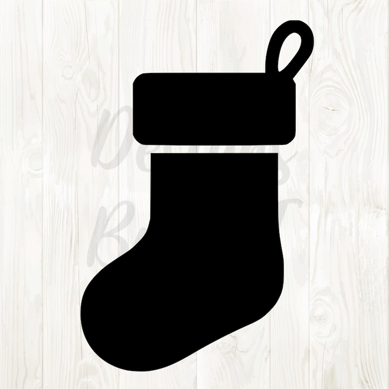 Stocking Svg - Etsy