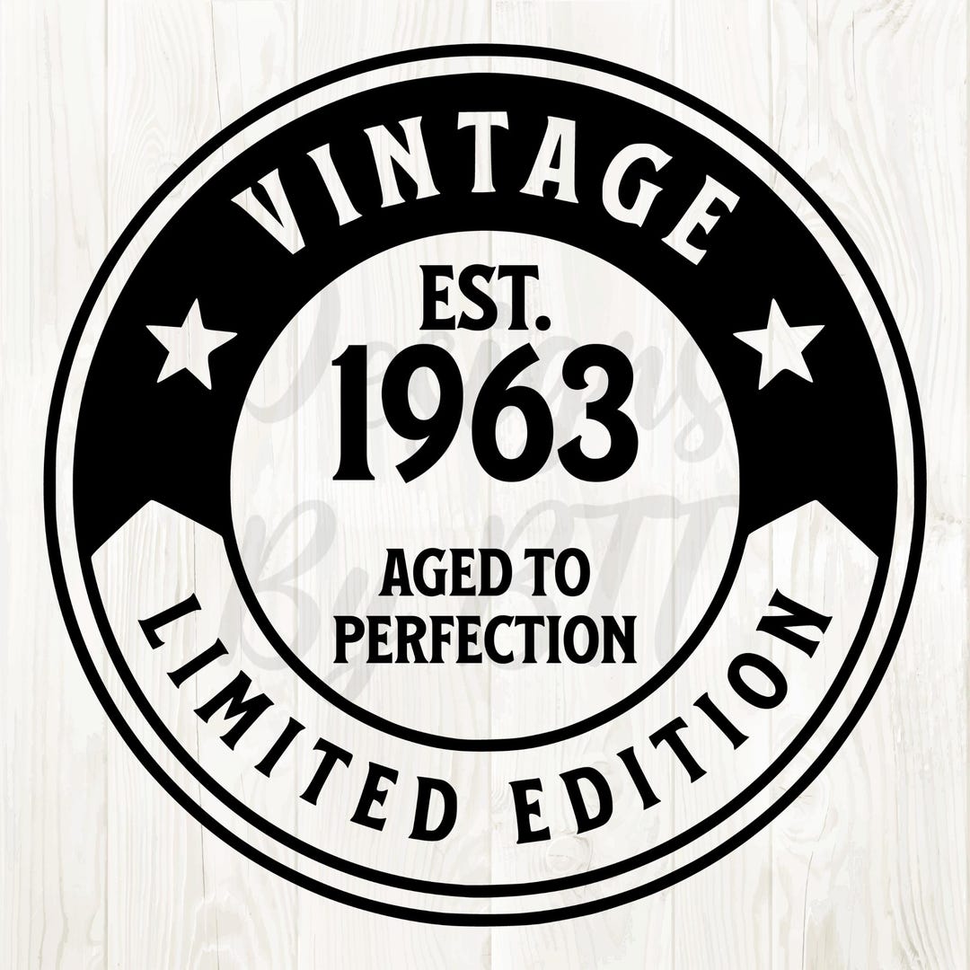 1963 Svg Png, 1963 Svg, 1963 Png, 1963 Clip Art, 1963 Birthday Svg ...