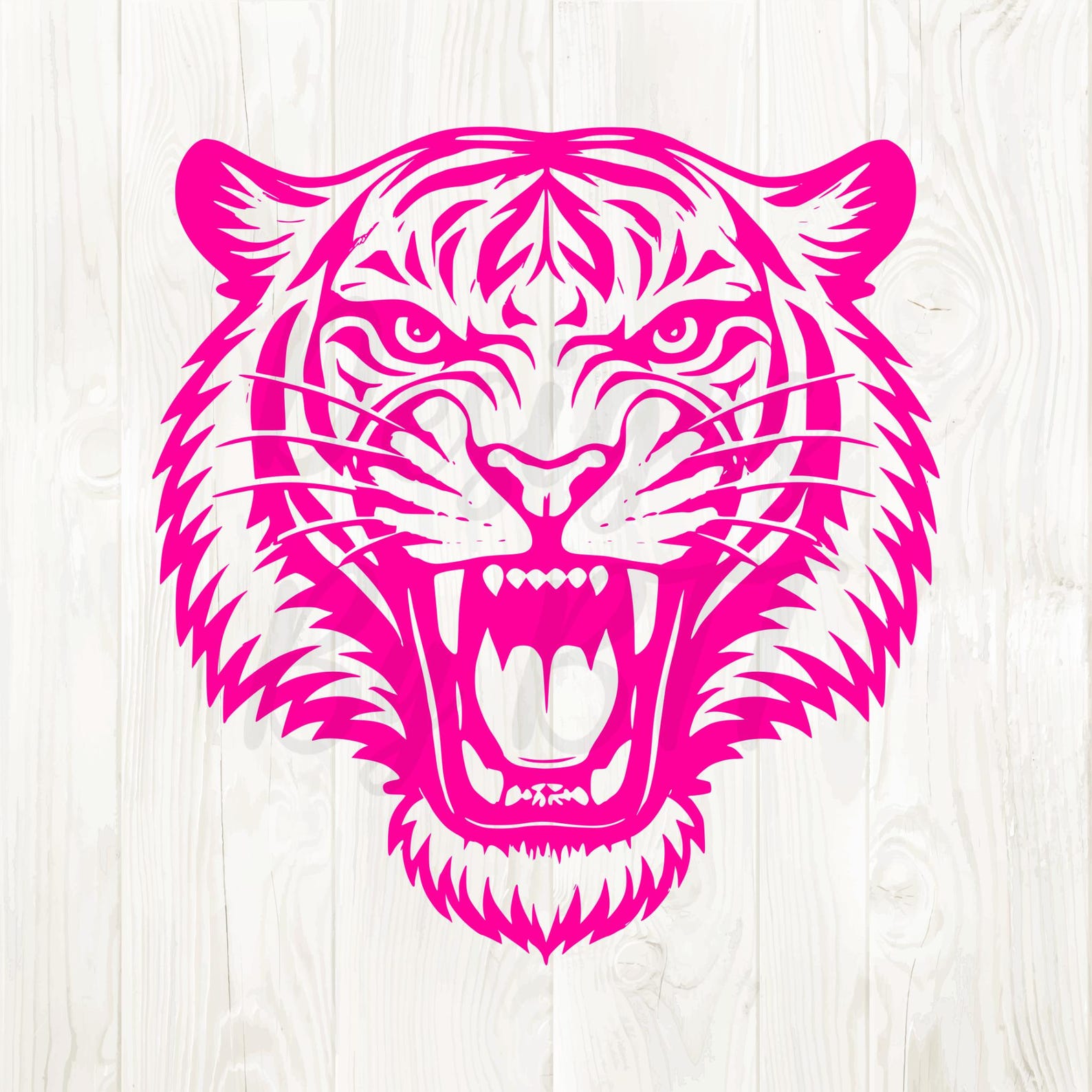 Tiger Pink Png, Tiger Girl Svg, Tiger Girl Png, Cute Tiger Svg, Cute ...