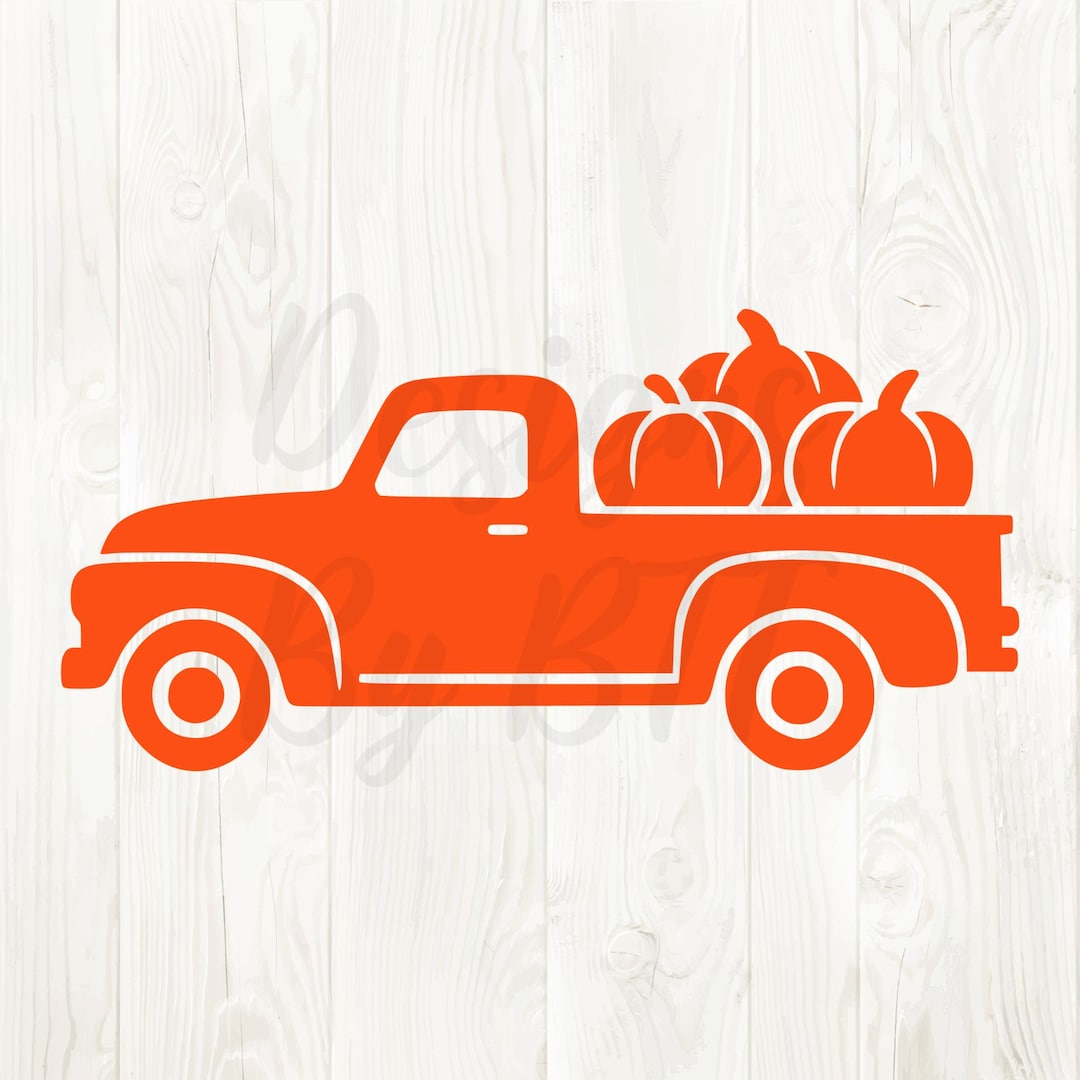 Pumpkin Truck Svg, Pumpkin Truck Png, Pumpkin Truck Clipart, Pumpkin ...