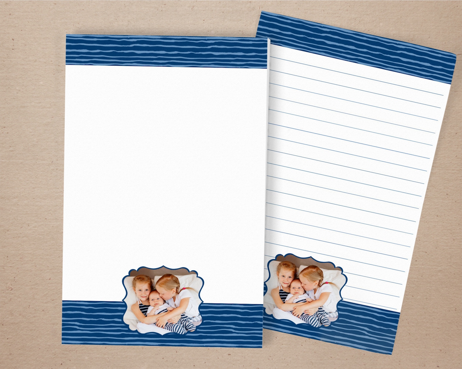 Photo Personalized Notepad Letter & 1/2 Letter Size Mom - Etsy