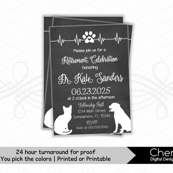 Retirement Party Invitations - Etsy