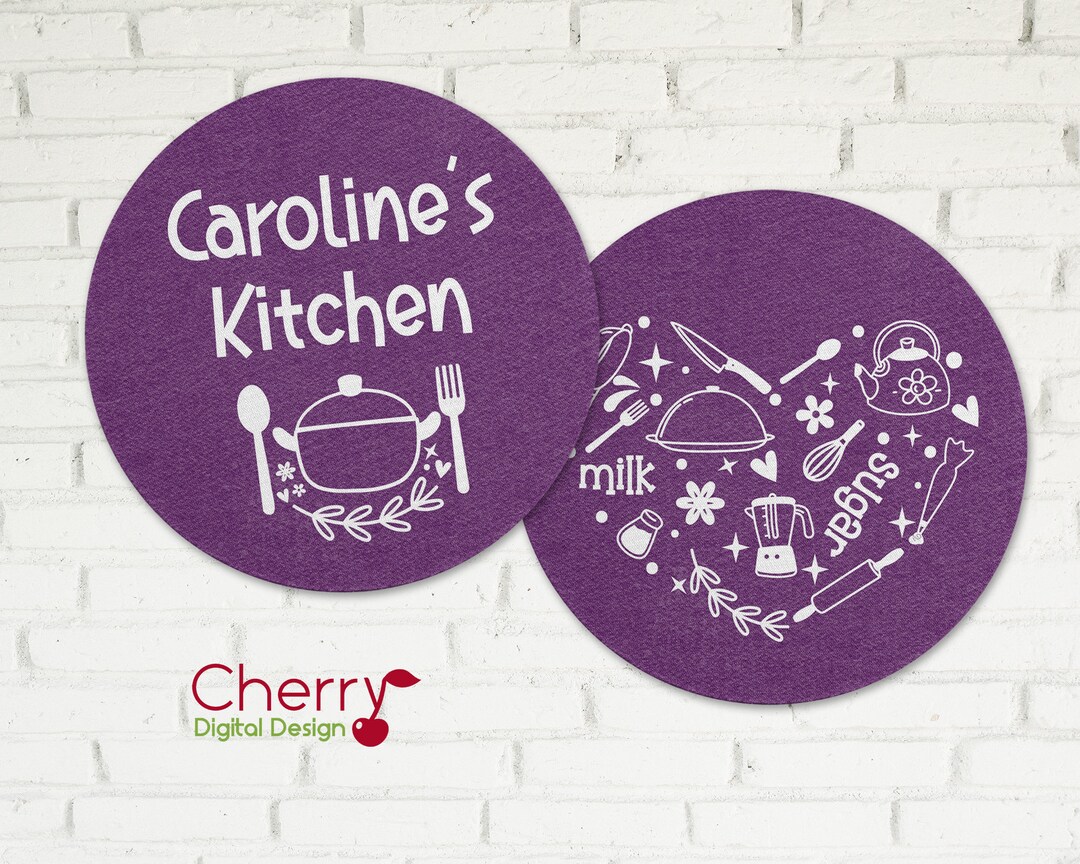 Personalized Rubber Jar Opener Set of 2 | Kitchen Utensils Gift Jar ...