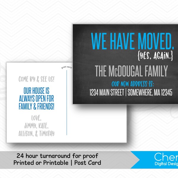 Moving Announcement - Etsy