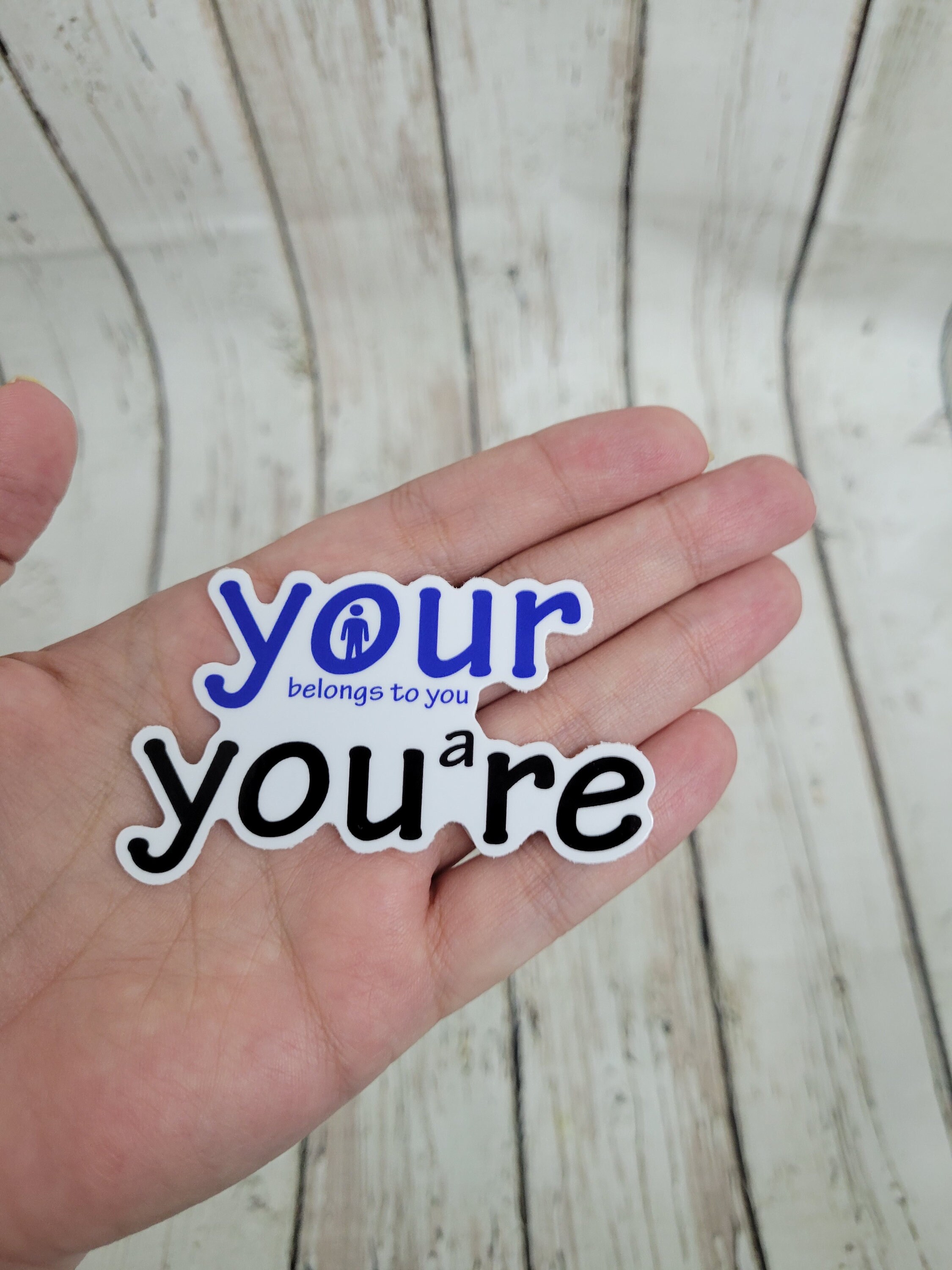 Laptop Funny Sticker You're* Grammar Sticker Laptop Sticker Electronics ...