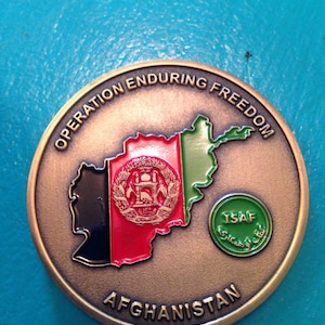 Operation Enduring Freedom (OEF) Challenge Coin - Etsy