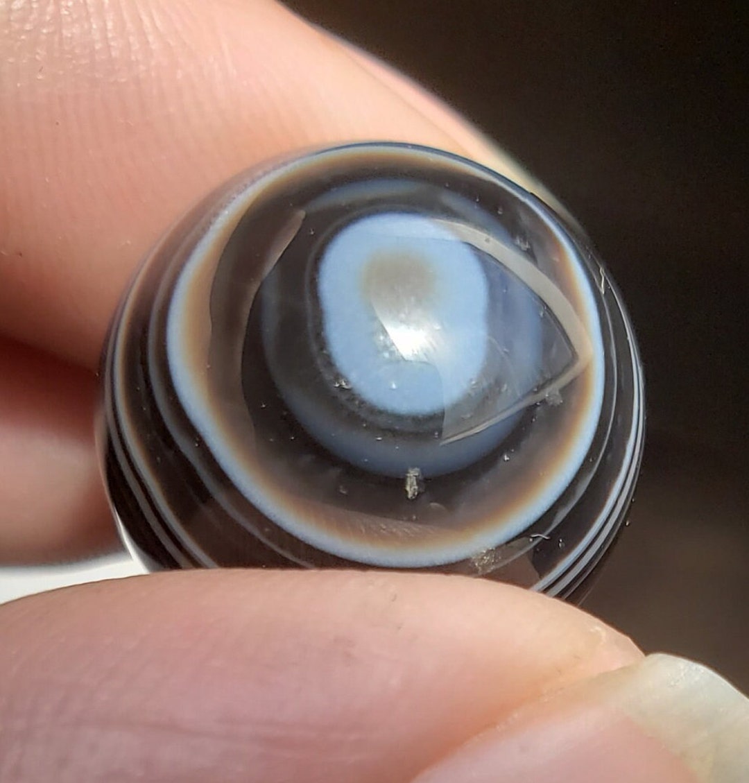 Gobi Desert Agate / Eyeball - Etsy