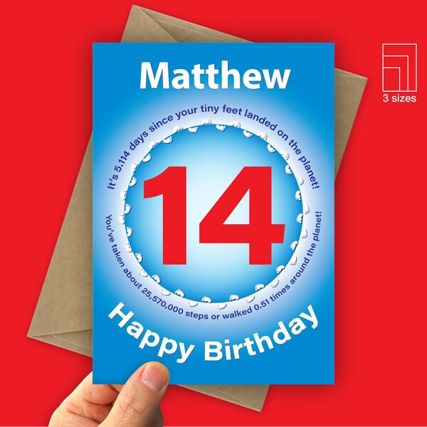 Statistics Birthday Card - Etsy