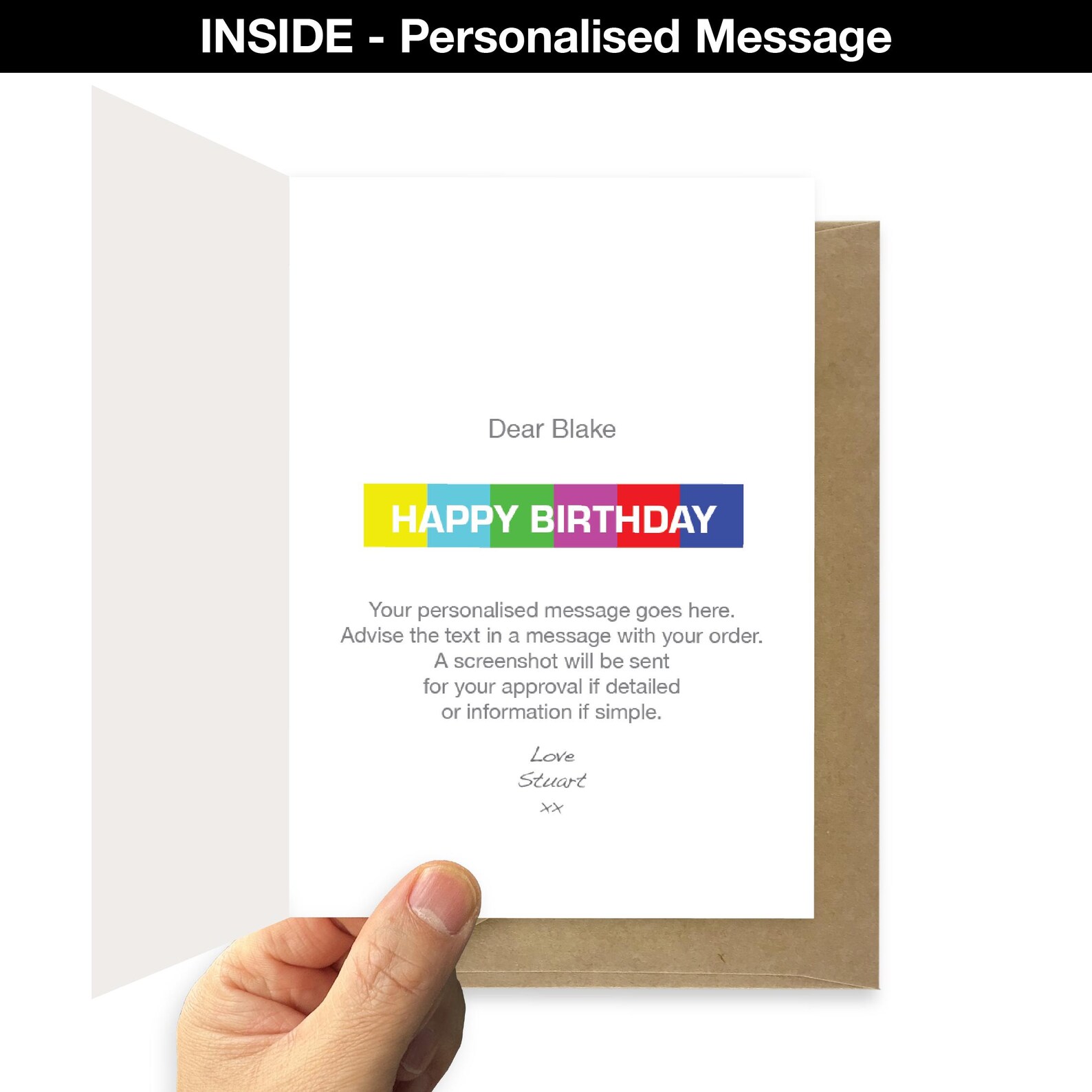 Funny TV Birthday Card Still Works Personalised Birthday Card for Her ...