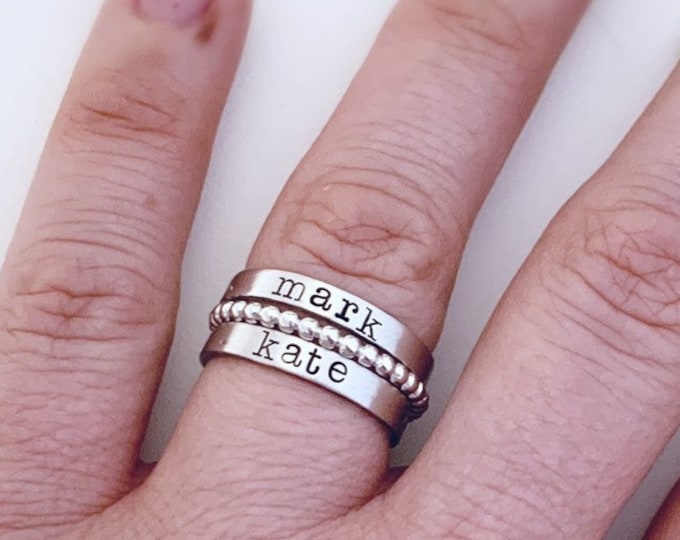 2mm-sterling-silver-stackable-name-rings-stacking-mother's-ring-layered ...