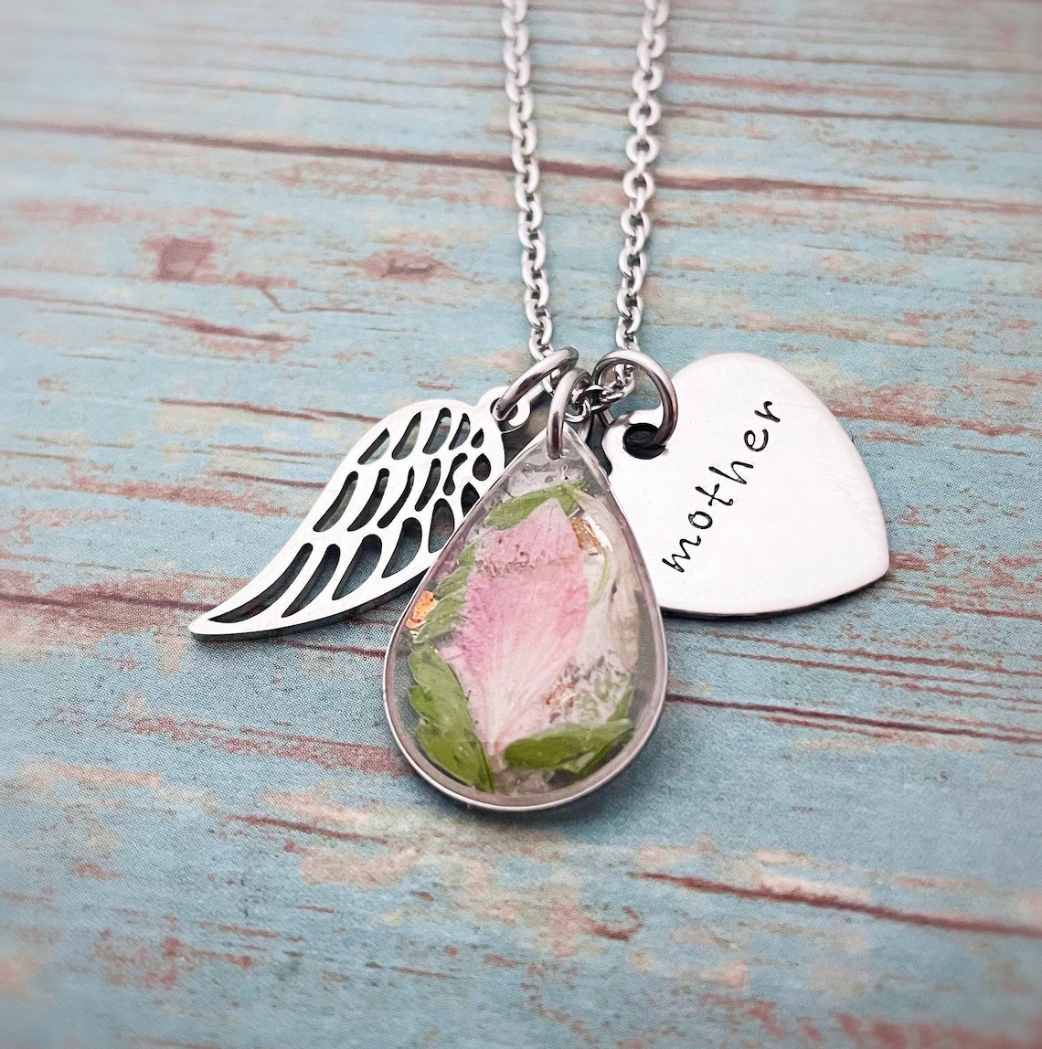 Memorial Flowers Jewelry Wedding Bouquet Funeral Flowers - Etsy