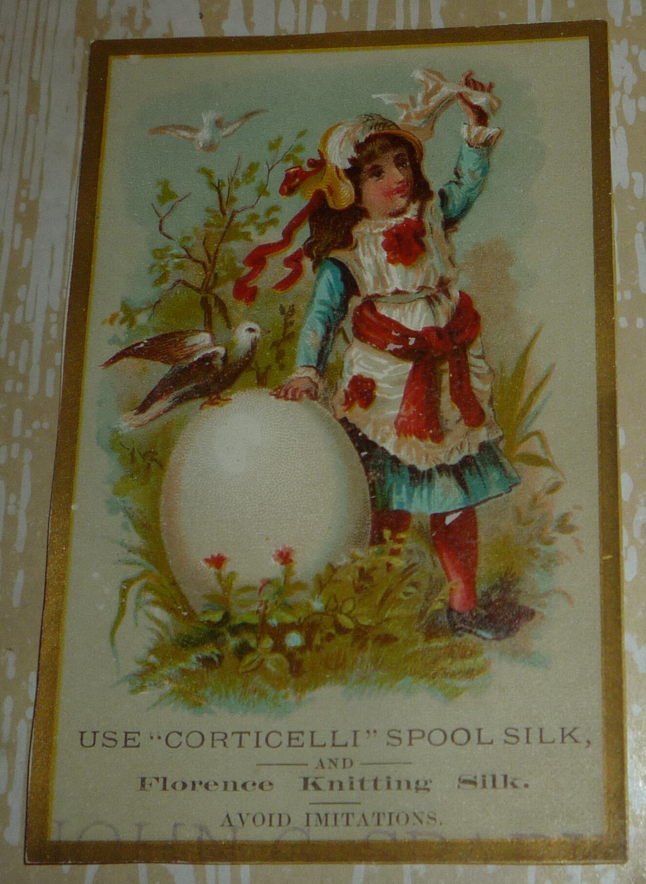Memorabilia Collectibles 1800's Antique Victorian Corticelli Spool Silk ...
