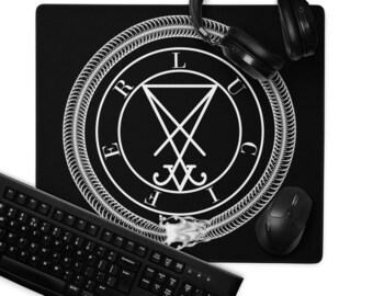 Lucifer Mouse Pad - Etsy