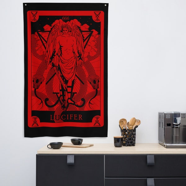 Satanic Banner - Etsy