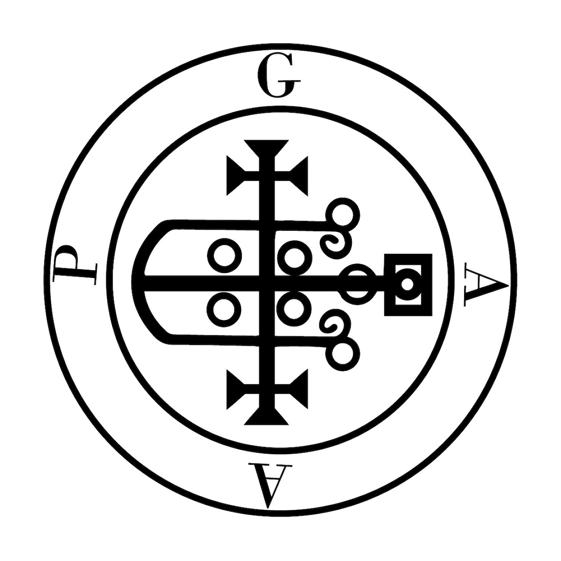 Gaap Sigil SVG PNG PDF Jpg Satanic Seal Instant Sigils - Etsy Canada