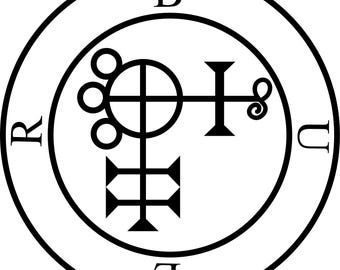 Sigil of Clauneck SVG PNG PDF Jpg Satanic Seal Instant Download - Etsy ...