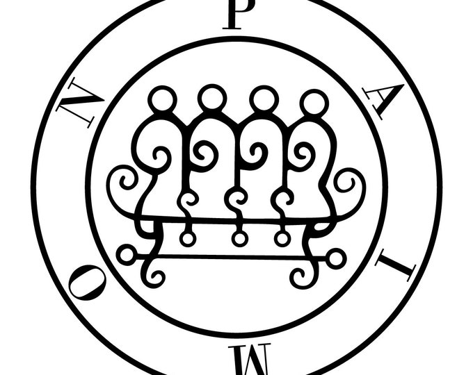 Sigil of Clauneck SVG PNG PDF Jpg Satanic Seal Instant Download - Etsy ...