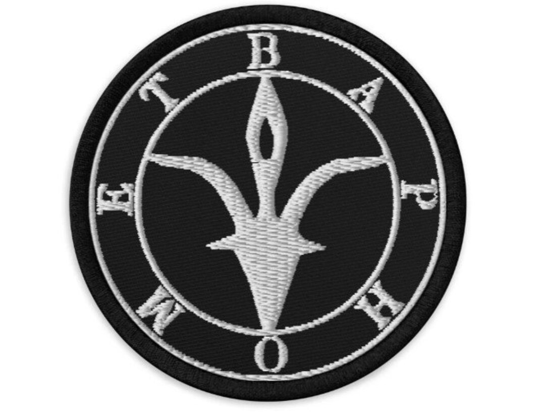 Satanic Sigils Customized 3x3 Inch Embroidered - Etsy