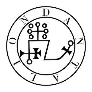 Sigil of Dantalion SVG PNG PDF Jpg Satanic Seal Instant Download ...