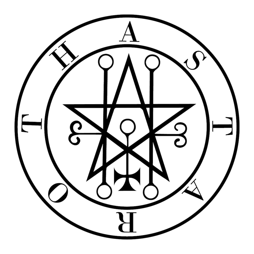 Buy Sigil of Astaroth SVG PNG PDF Jpg Satanic Seal Instant Download ...