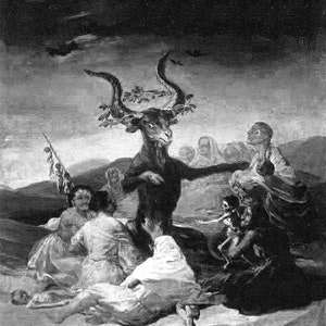 6 Satanic Art Instant JPG & PDF Printable Download | Lucifer Paradise ...