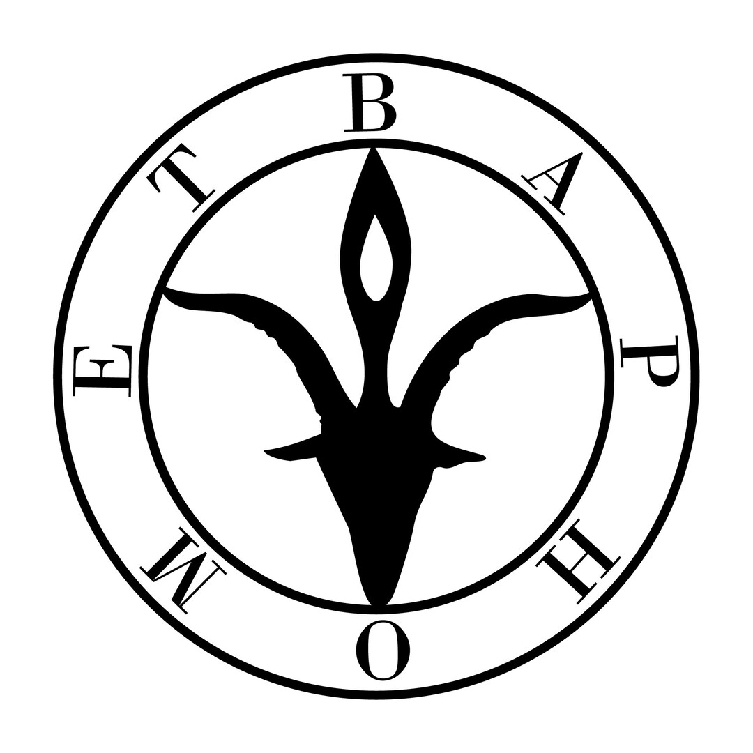 Sigil of Baphomet SVG PNG PDF Jpg Satanic Seal Instant Download ...
