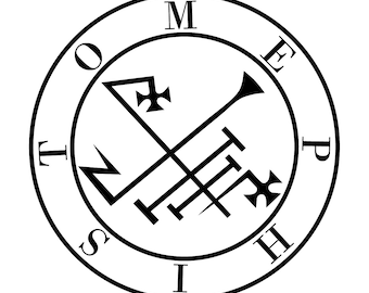 Sigil of Clauneck SVG PNG PDF Jpg Satanic Seal Instant Download Demon ...