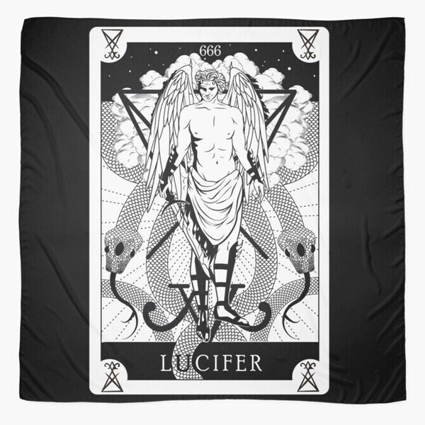 Luciferian Altar Cloth - Etsy