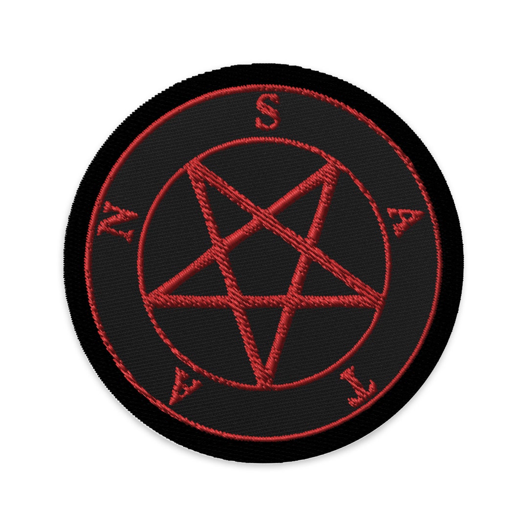 Satanic Sigils Customized 3x3 Inch Embroidered Iron-on Patch Gothic ...