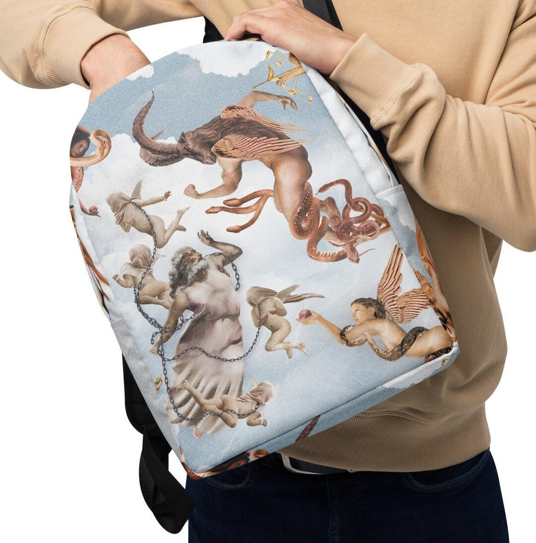 Satanic Lucifer Gothic Laptop Backpack Purse Luciferian - Etsy