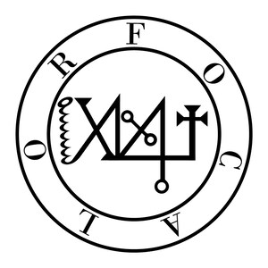 Focalor Sigil SVG PNG PDF Jpg Satanic Seal Instant Sigils Download ...