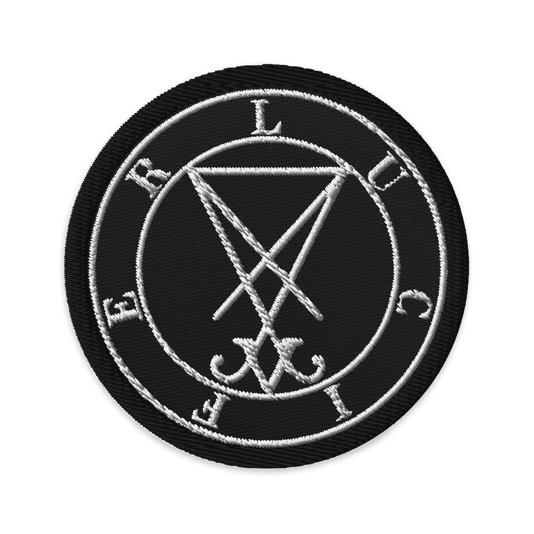 Satanic Sigil 3 Custom Black Iron-on Patch Customized - Etsy