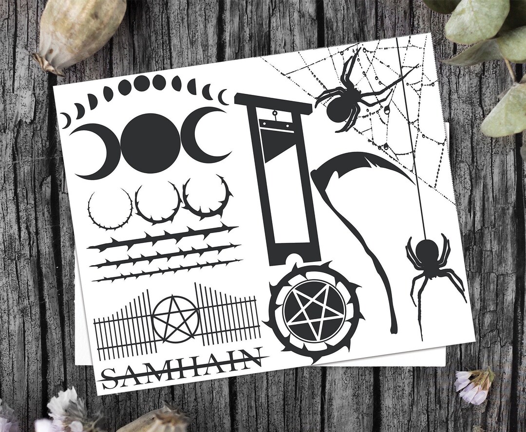 Satanic Samhain Digital Download | Halloween SVG PNG PDF Jpg Spooky ...