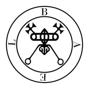 Sigil of Bael SVG PNG PDF Jpg Ba'al Satanic Seal Instant - Etsy