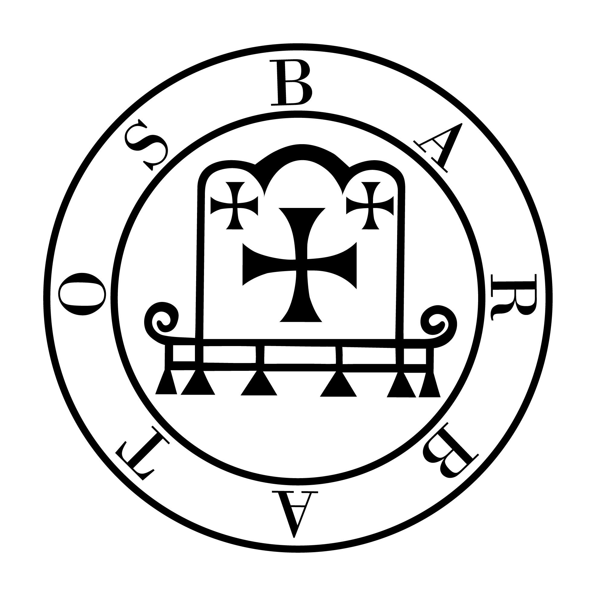 Sigil of Barbatos SVG PNG PDF Jpg Satanic Seal Instant - Etsy Hong Kong