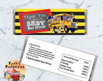 Bus Candy Wrapper - Etsy
