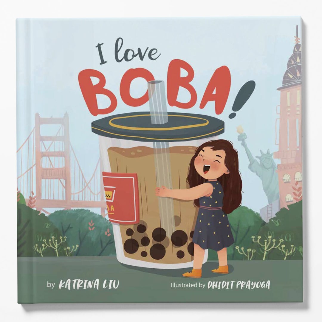 I Love BOBA! - the First Children's Book About Bubble Tea - Etsy