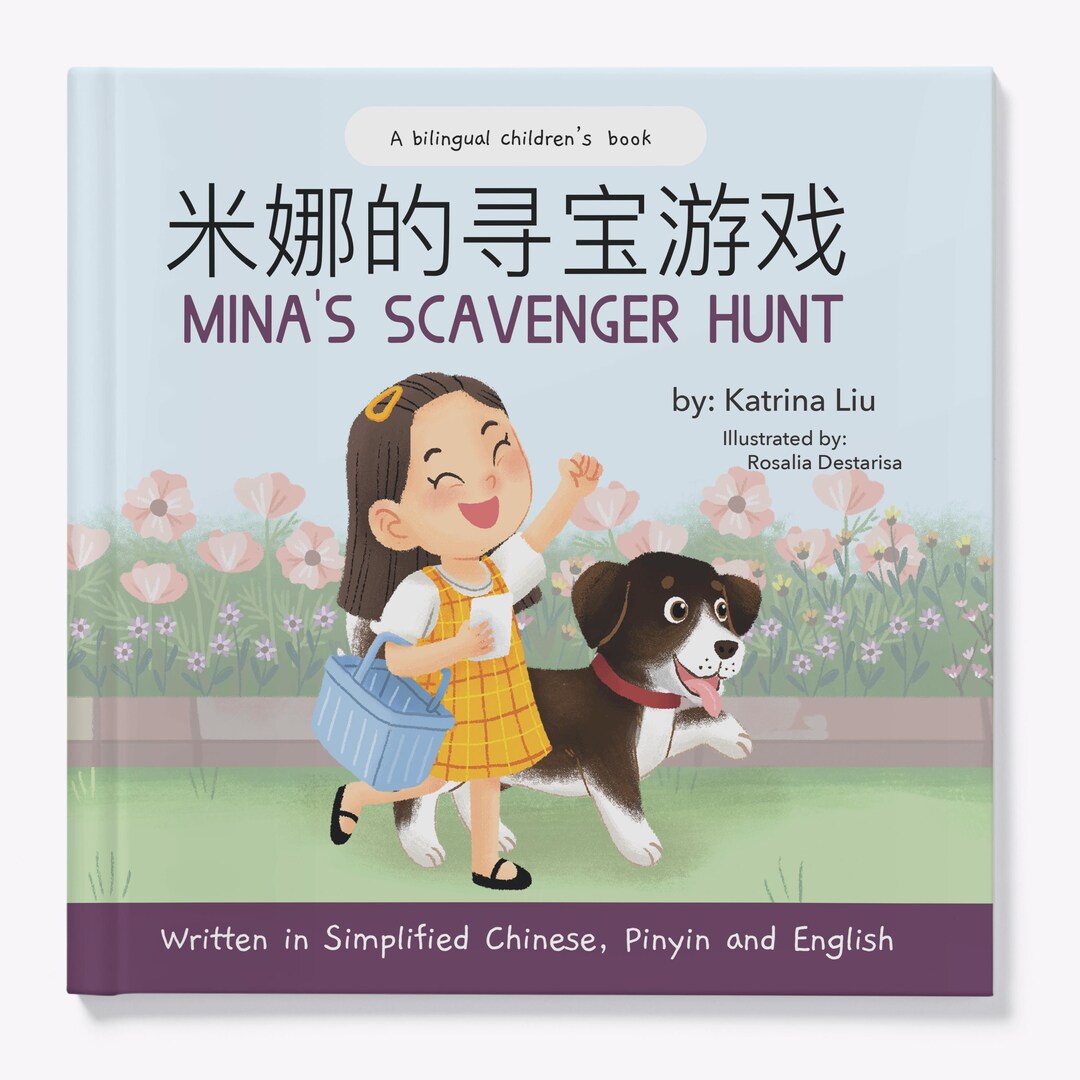 Mina's Scavenger Hunt - A Bilingual Children's Book (written in ...