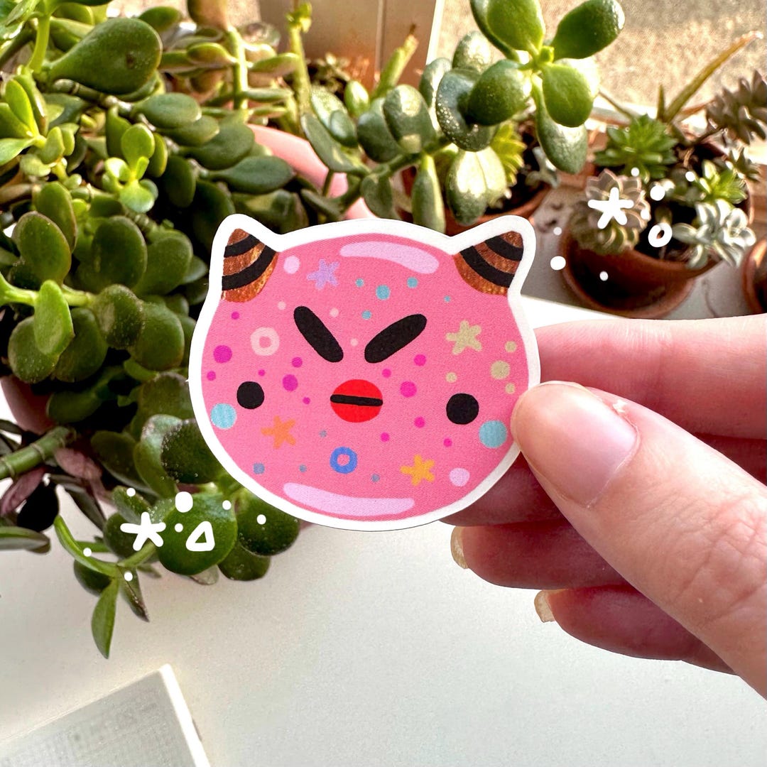 Kawaii Demon Sticker / Cute Aesthetic Stationary / Laptop Sticker ...
