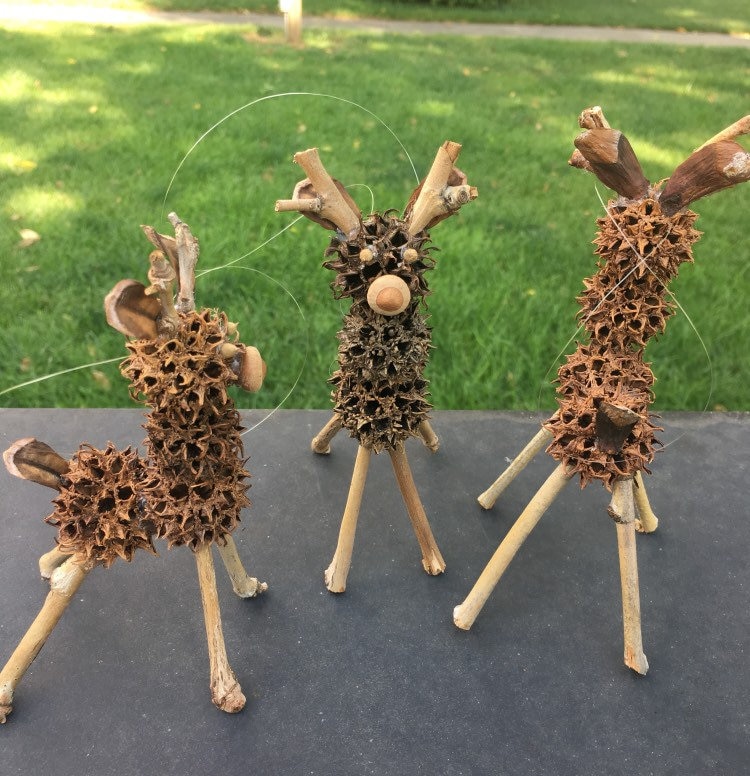 Sweet Gum Ball Crafts