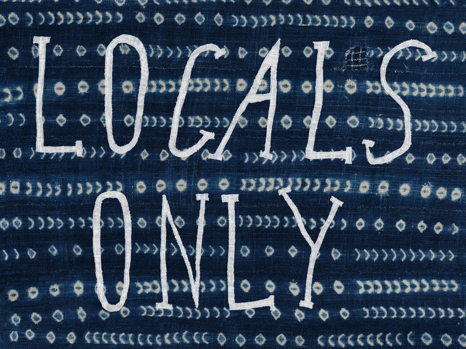 Locals Only Print 18"x24" - Etsy