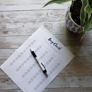 Printable Inventory Tracker for Handmade Markets and Small Businesses ...