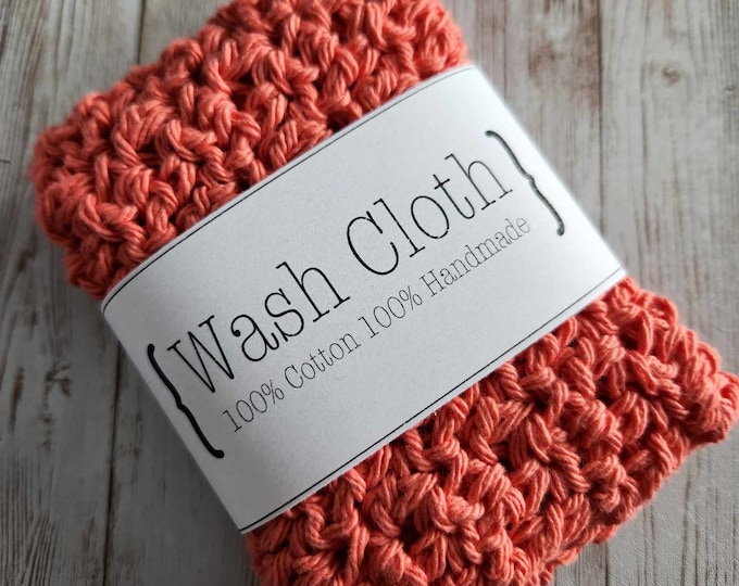 Farmhouse Washcloth Labels - Printable - Digital Download - Crochet ...