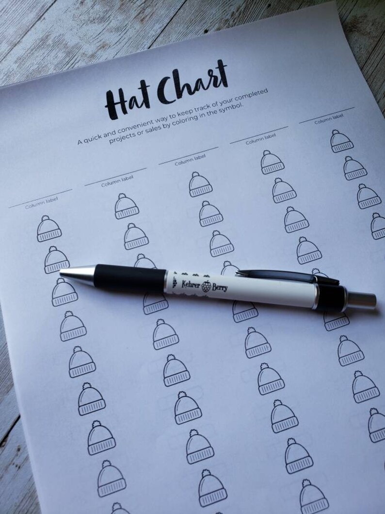Printable Inventory Tracker for Handmade Markets and Small Businesses ...