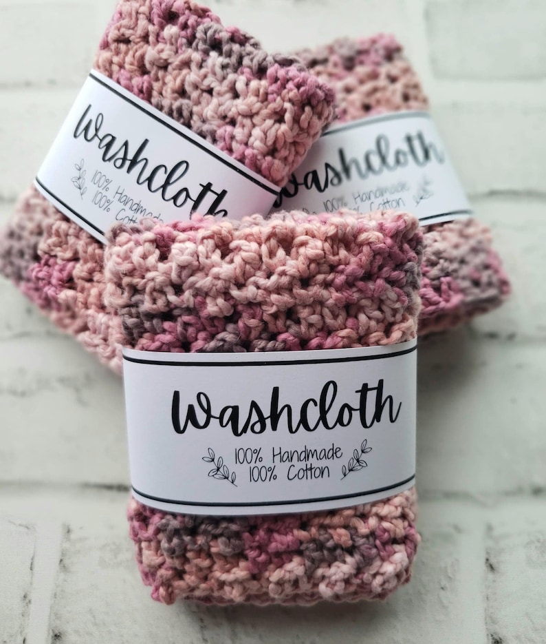 Printable Washcloth Wrap Label PDF - Etsy