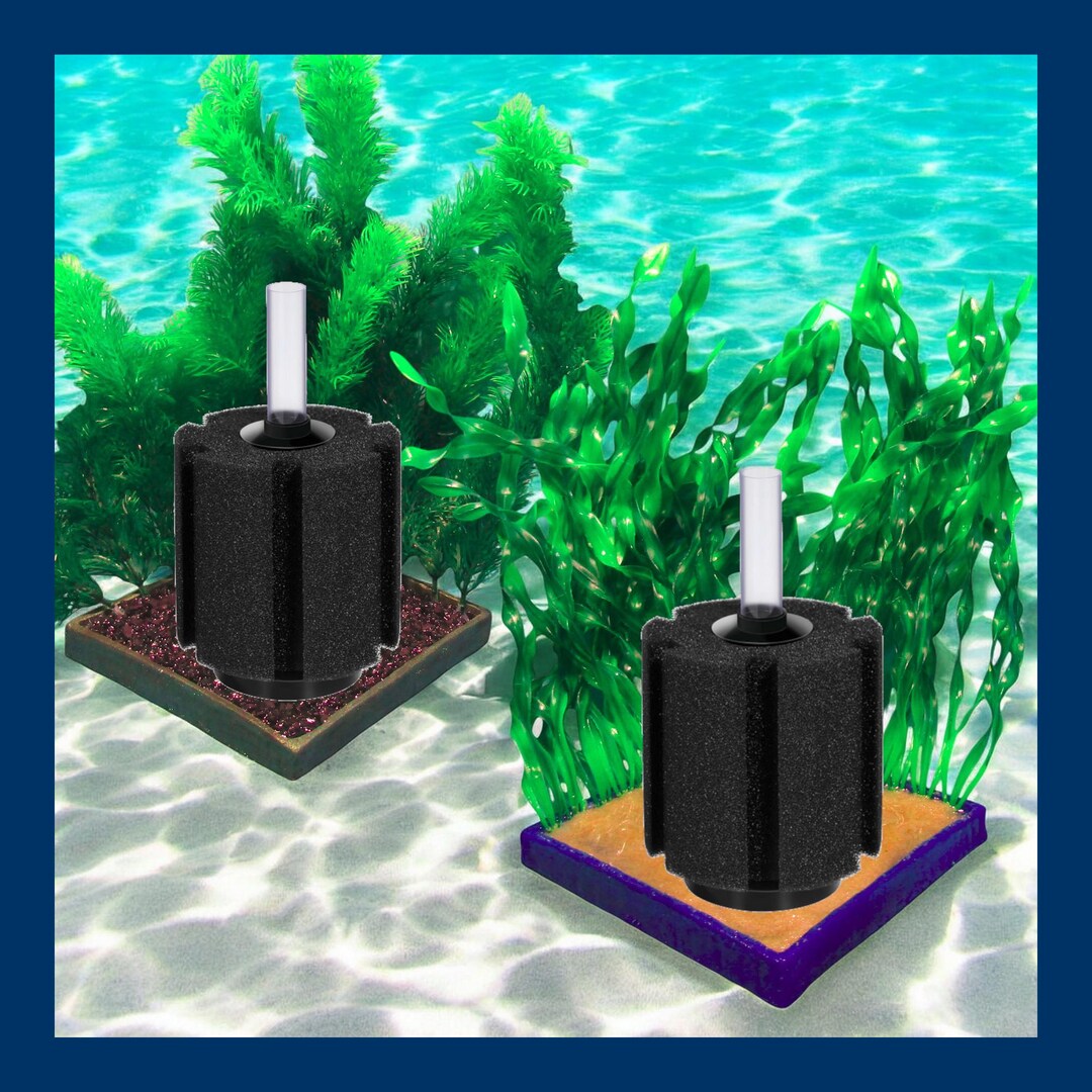 Large Sponge Filter Disguise! Large Corner Base for up to 5" Wide ...